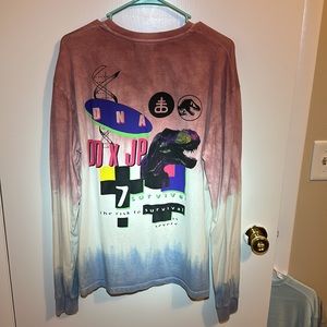 drop dead | Shirts | Drop Dead X Jurassic Park Tie Dye Longsleeve ...